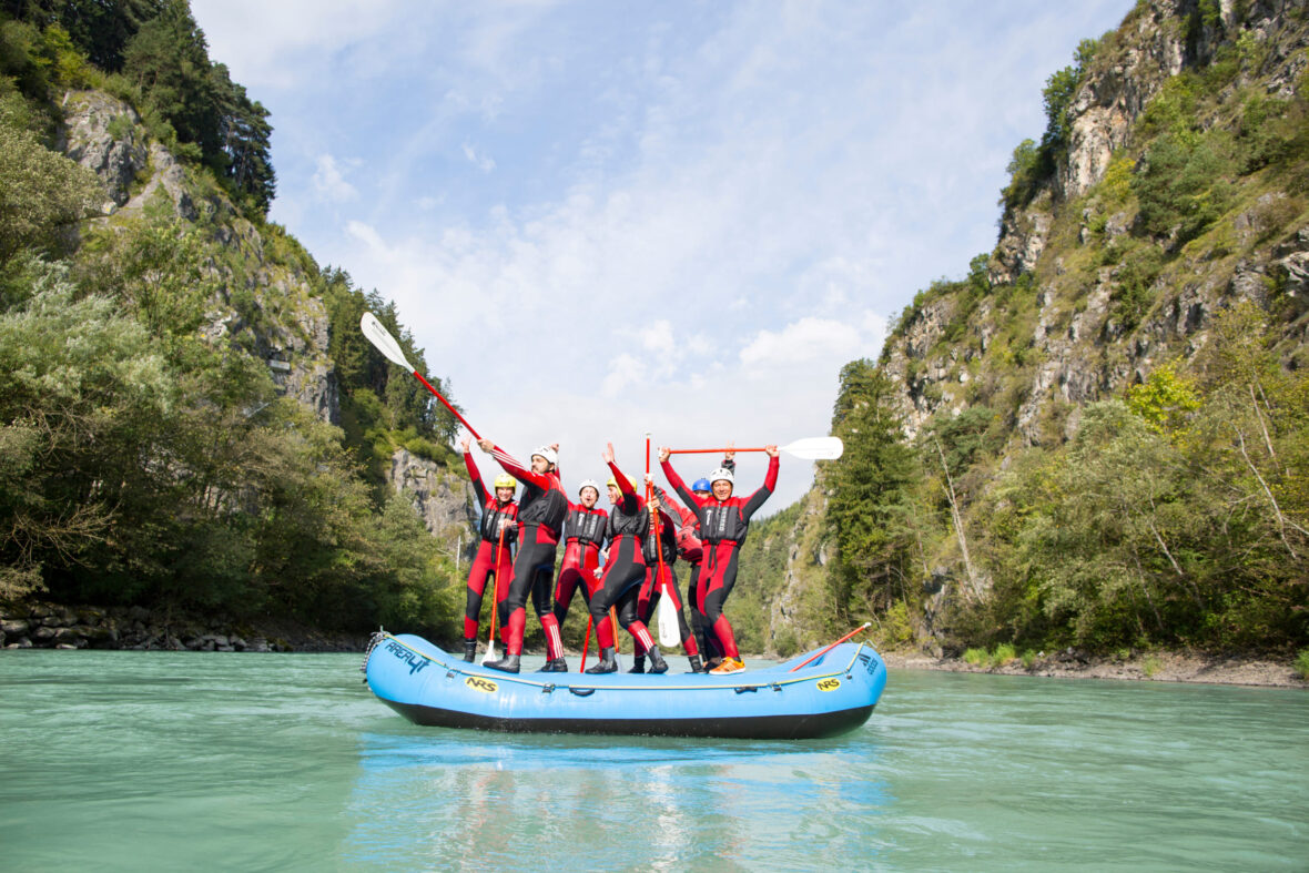 Rafting in Tirol – Geführte Wildwasser-Touren in Österreich