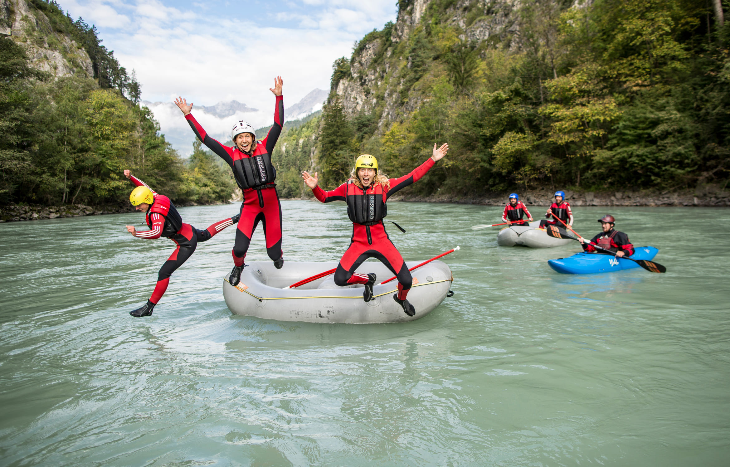 Power Rafting in Tirol – Imster Schlucht | AREA 47